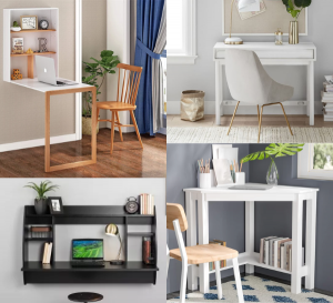 24 Best Corner Desk Designs for Small Spaces - Studio Apartment Ideas
